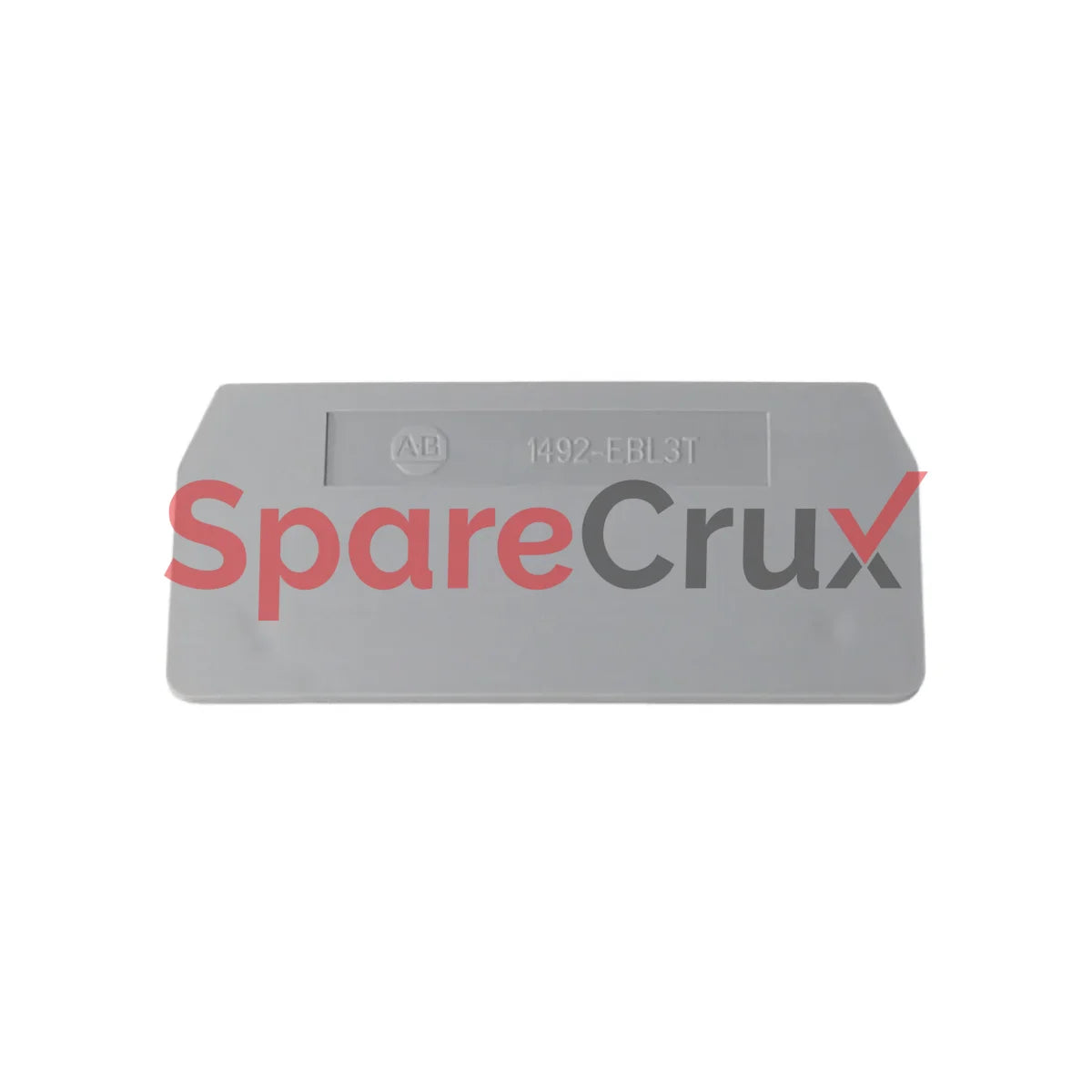 1492-EBL3T | ALLEN BRADLEY | IEC End Barrier, 2 x 30.6 x 64.5mm – SpareCrux