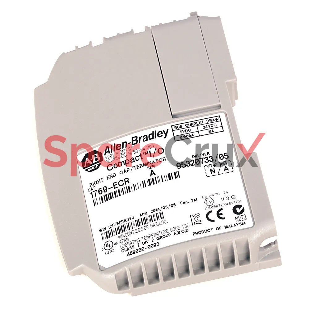 1769-ECRK | ALLEN BRADLEY | CompactLogix End Cap/Terminator, Right End ...