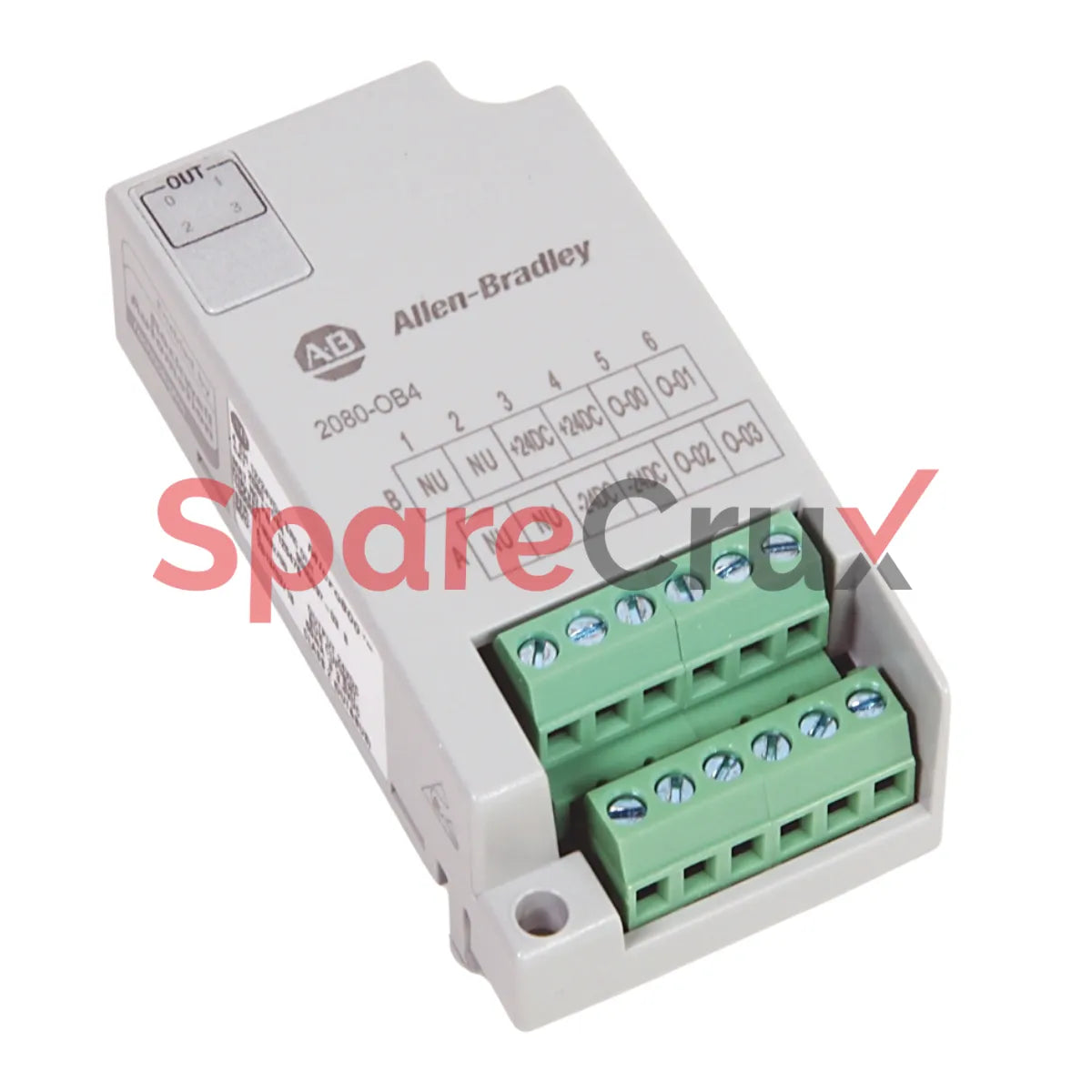 2080-OB4 | ALLEN BRADLEY | Micro800 4-Channel 12/24V DC Sink Output Pl ...