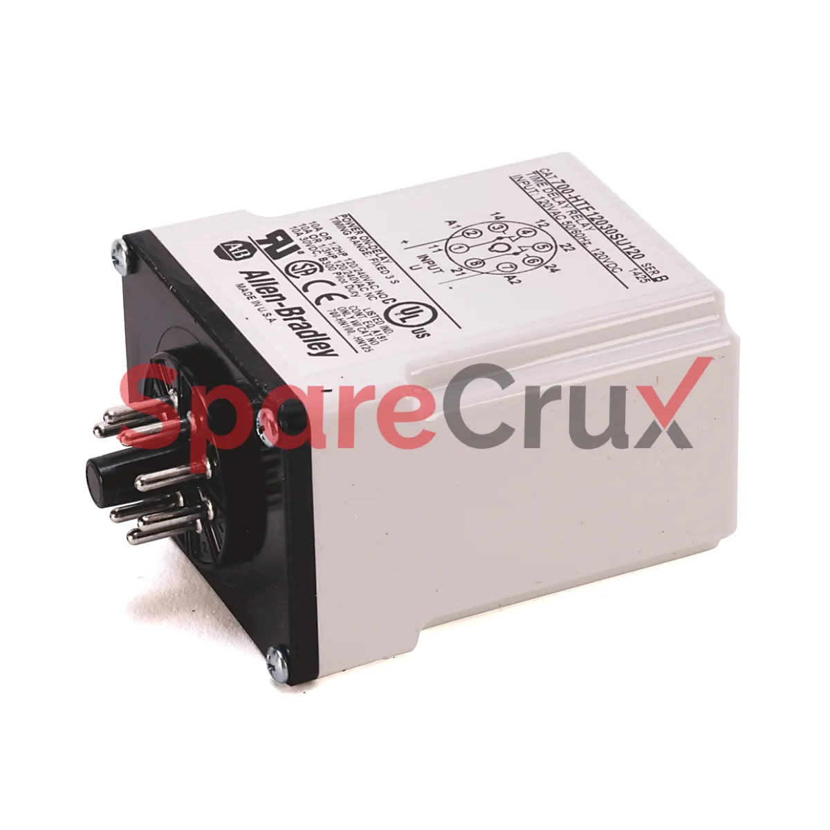 700-HTF12020MU120 | ALLEN BRADLEY | Tube Base Timing Relay – SpareCrux