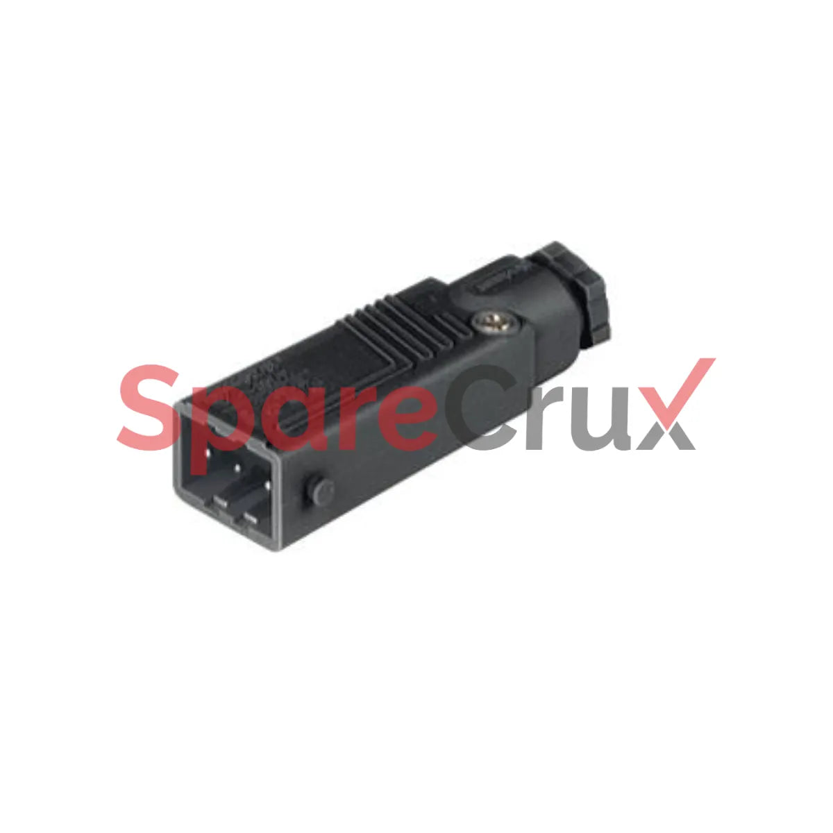 STAS 3 | HIRSCHMANN | Rectangular Power Connector, Black – SpareCrux