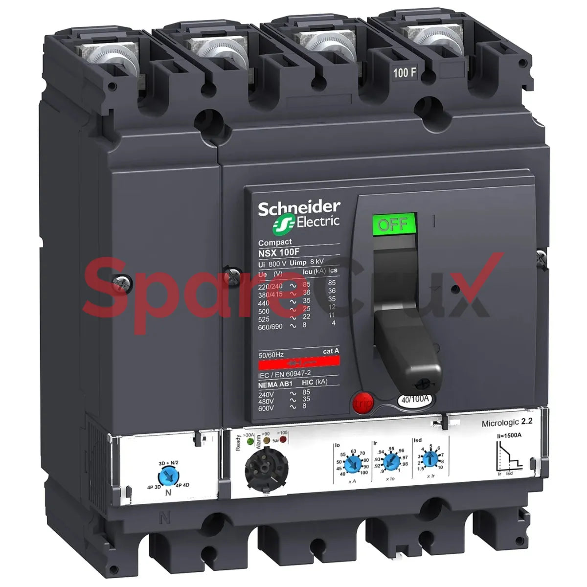 LV431770 | SCHNEIDER ELECTRIC | Circuit Breaker Compact NSX250F, 36 kA ...