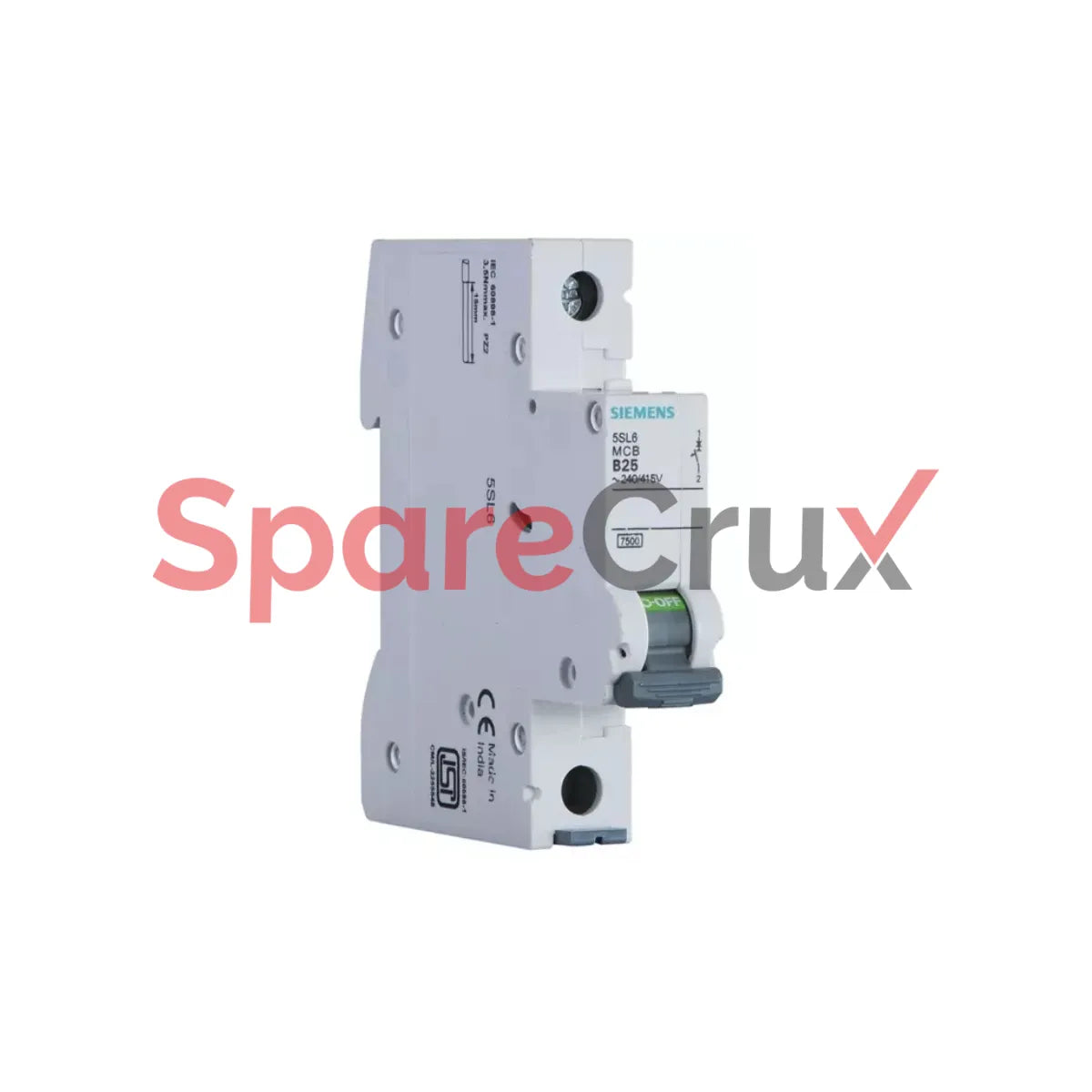 5SL4102-7RC | SIEMENS | Miniature Circuit Breaker 240/415 V 10kA, 1-po ...