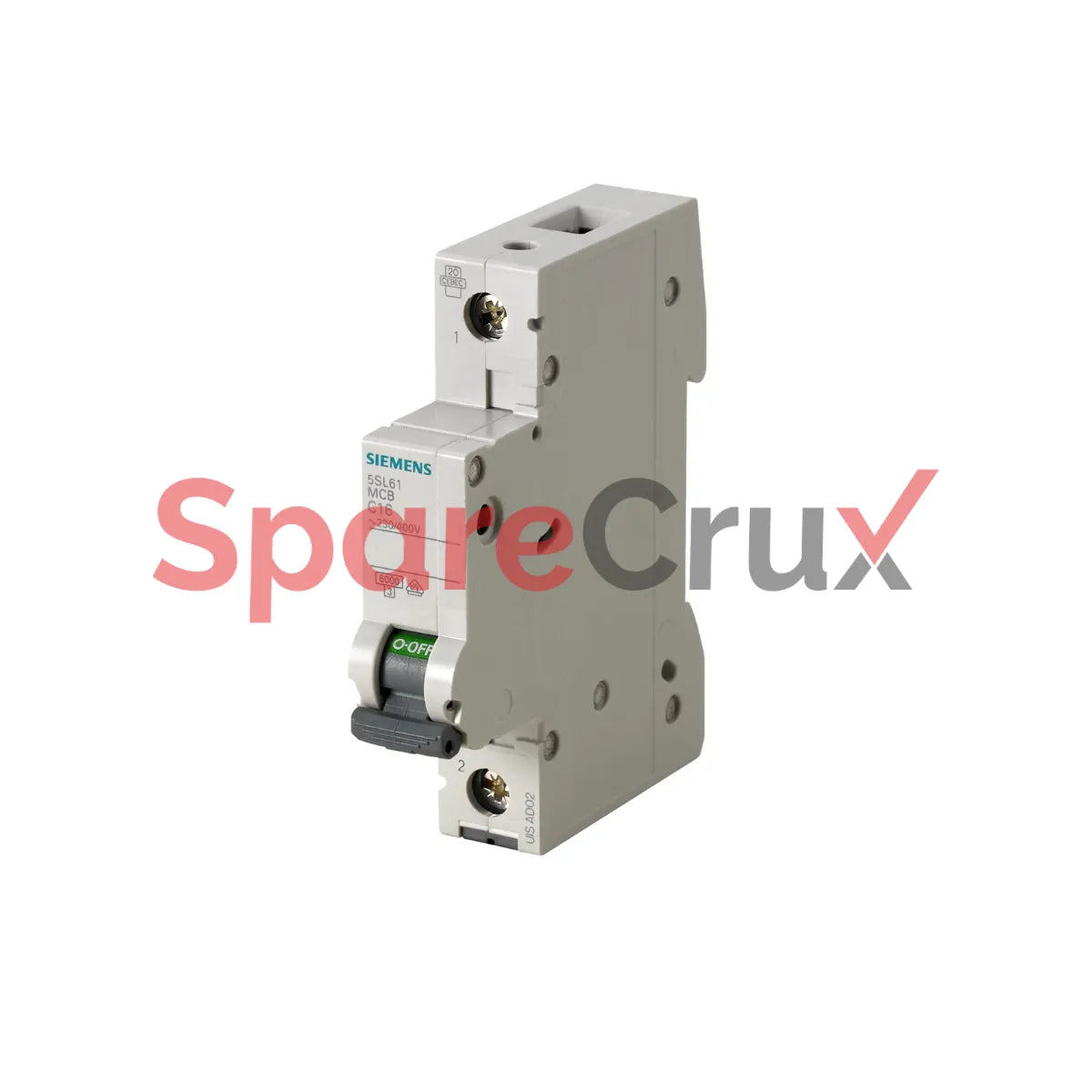 5SL61067RC | SIEMENS | Betagard 5SL6 MCB 6 A, 1 Pole, 7.5 kA, C-Curv ...