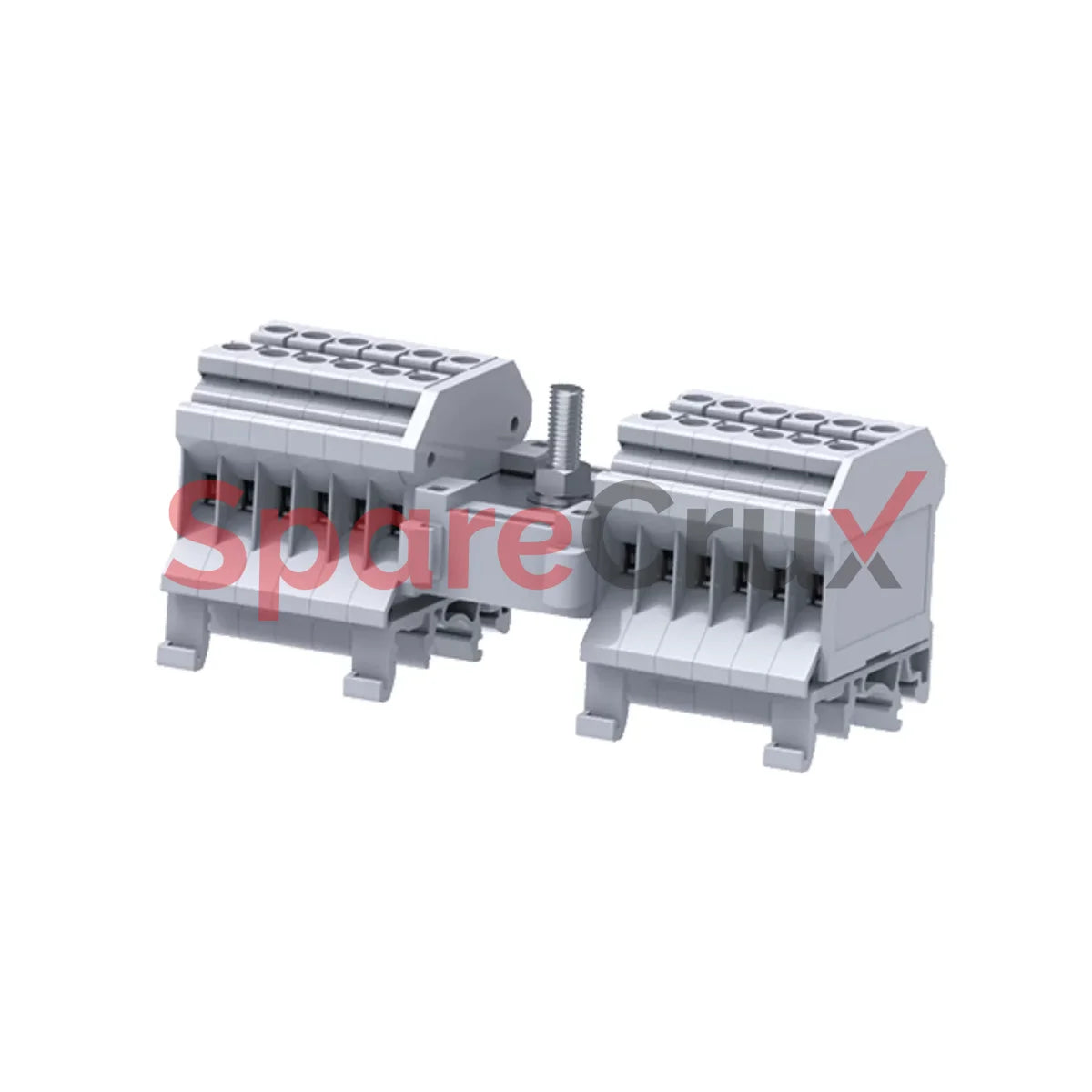 CDB4/4 | CONNECTWELL | 4 sq.mm Modular Distribution Terminal Block Wit ...