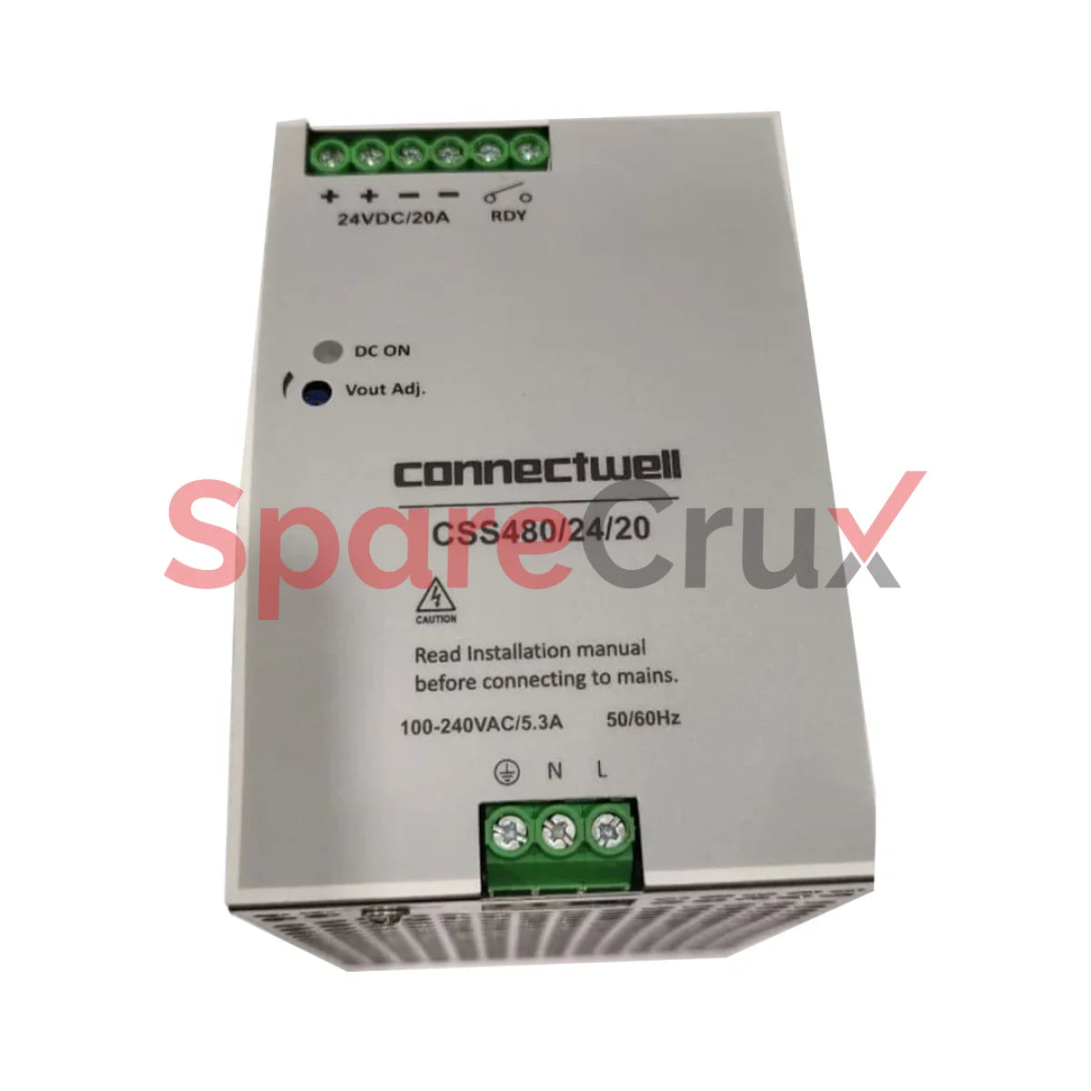CSS480/24/20 | CONNECTWELL | 20A 480W Single Phase Din Rail Mountable ...