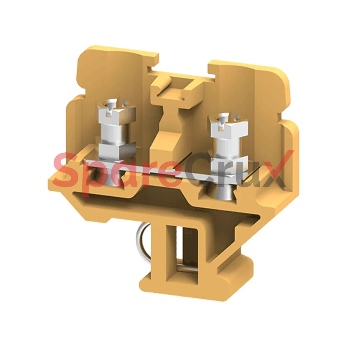 CSTSB4/N4 | CONNECTWELL | 10 sq.mm Stud Type Terminal Block in Khaki/B ...