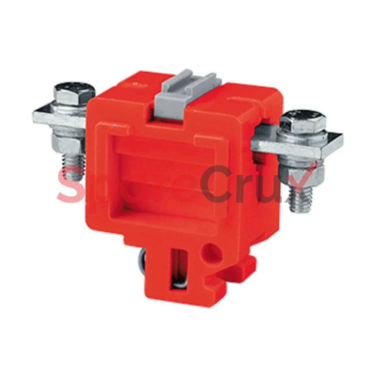 CTS35LR | CONNECTWELL | 50 sq.mm Bus Bar Type Terminal Block in Red Co ...