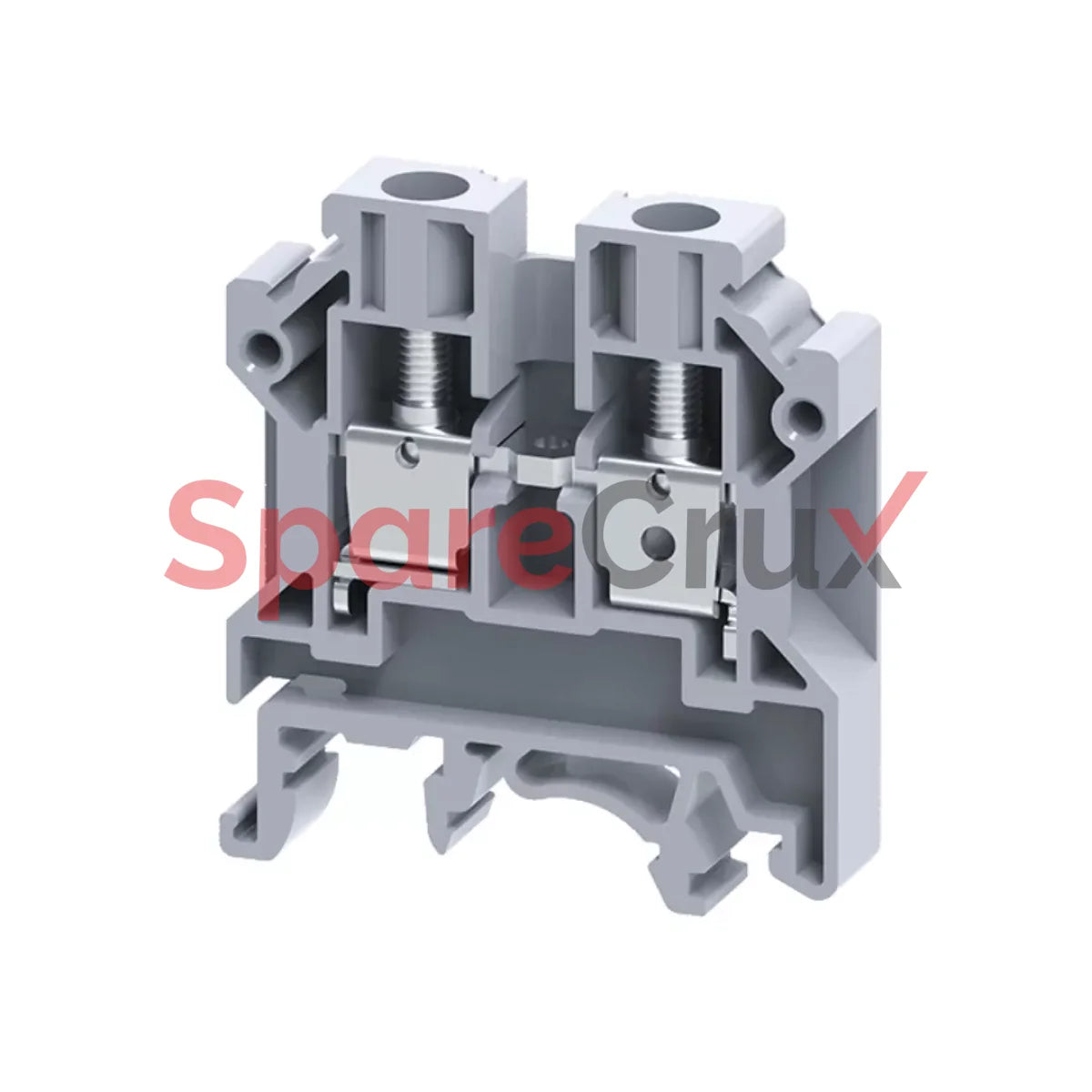 CTS6U | CONNECTWELL | 6 mm² Feed Thru Screw Clamp Terminal Block ...