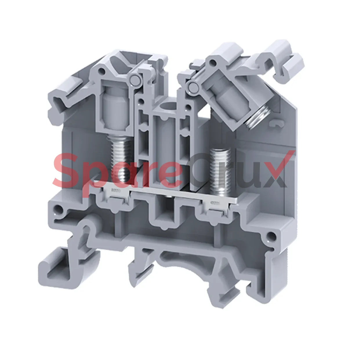 STH3 | CONNECTWELL | 6 Sq.mm M3 Captive Nut Type Terminal Block in Gre ...